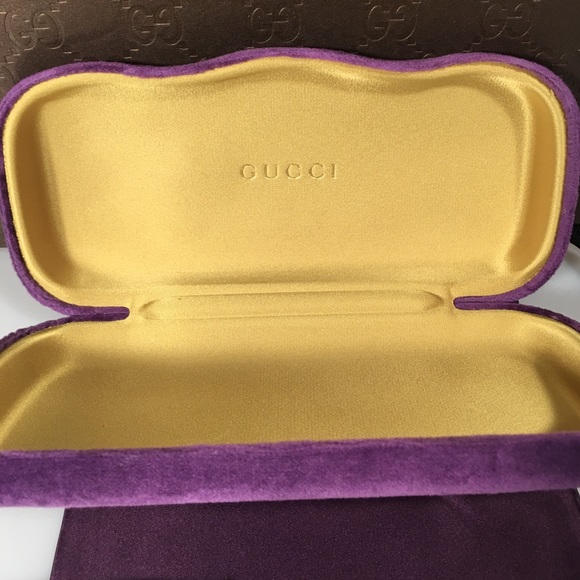 Gucci | Accessories | Brand New Authentic Gucci Velvet Sunglass Case ...